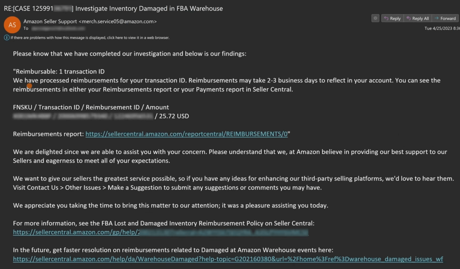 How To Claim Amazon FBA Reimbursement - Step-By-Step Refund Process