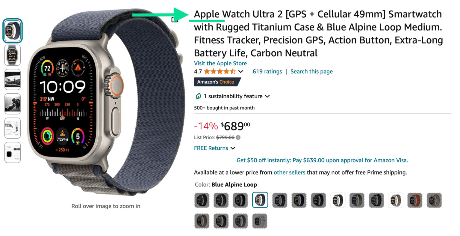 How to Write the Perfect Amazon Product Title (2026 Tips) - Sellerise